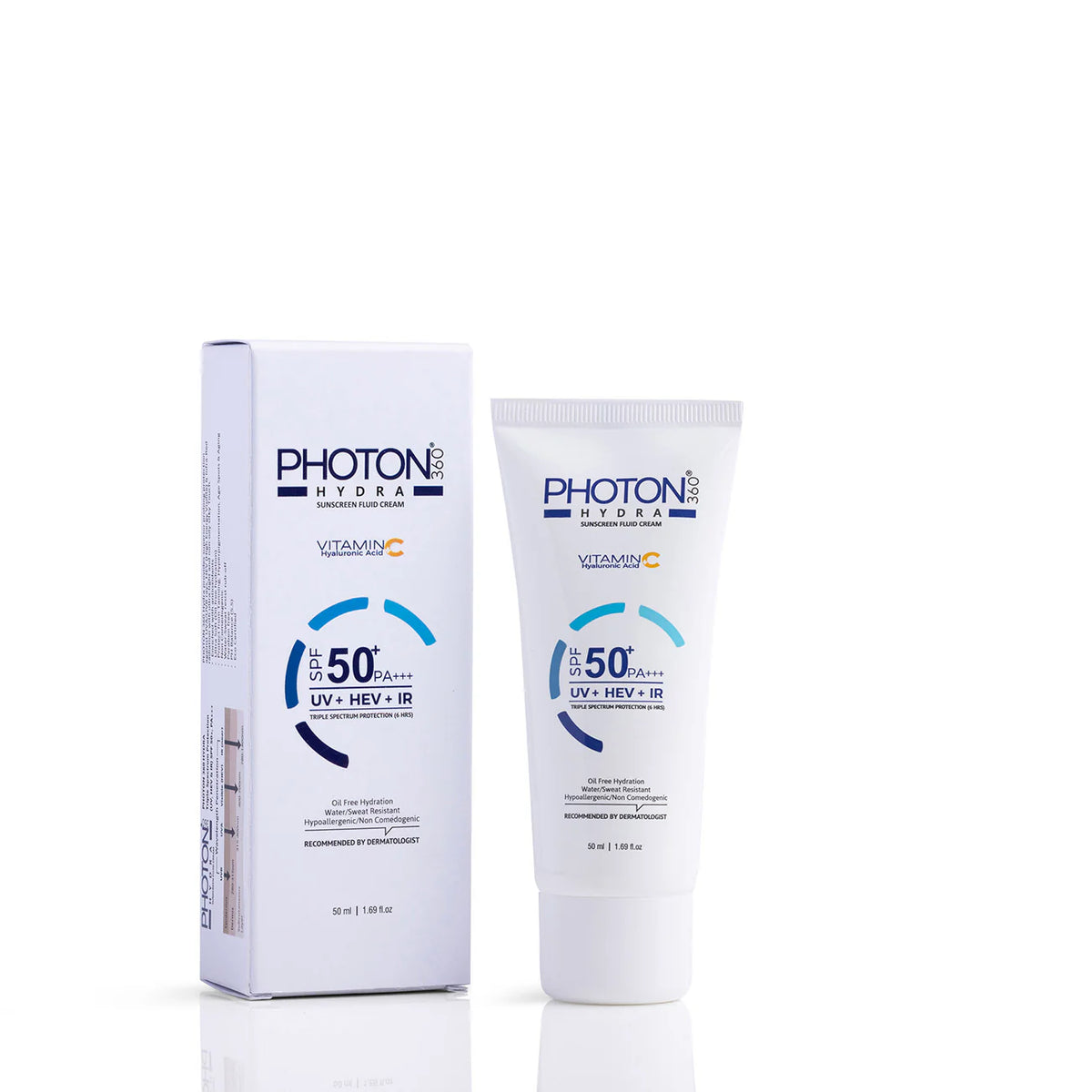 Aclaris Photon 360 Hydra Sunscreen Fluid Cream SPF 50+ – Get Glow Store